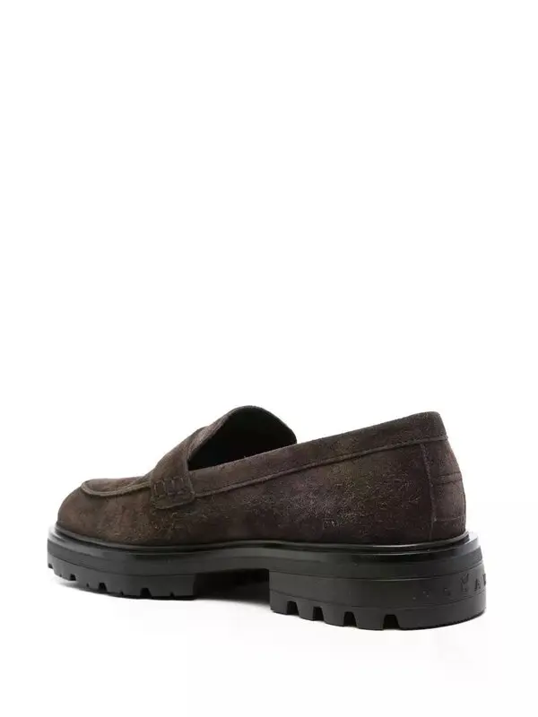 Hogan H673 Suede Loafers