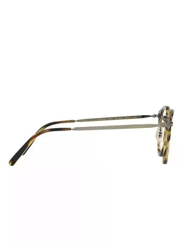 Oliver Spencer Round Frame Glasses - Brown