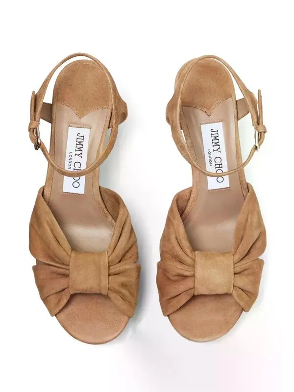 JIMMY CHOO 80mm Heloise Sandals