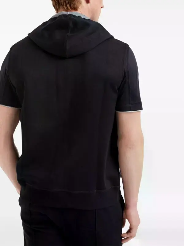 Brunello Cucinelli Sleeveless Zip-up Hoodie