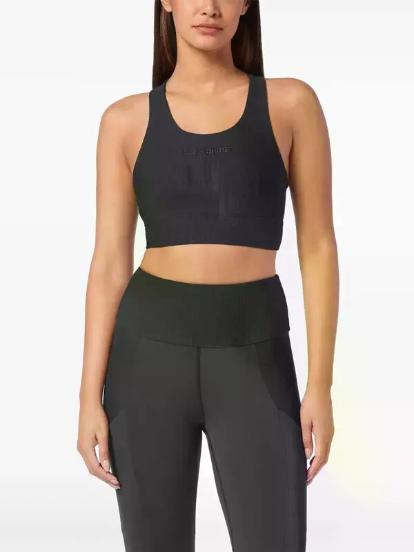PLEIN SPORT Logo-embossed Compression Top