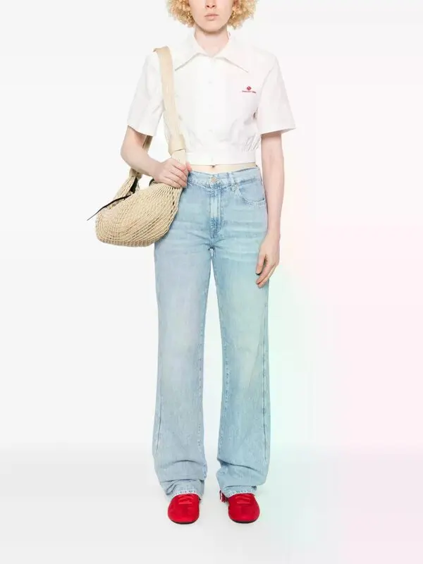 7 For All Mankind Tess Trouser Jeans - Blue