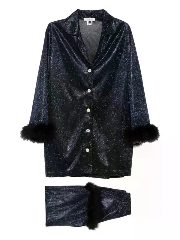 GILDA & PEARL Starlet Sparkle Pyjama Set - Blue