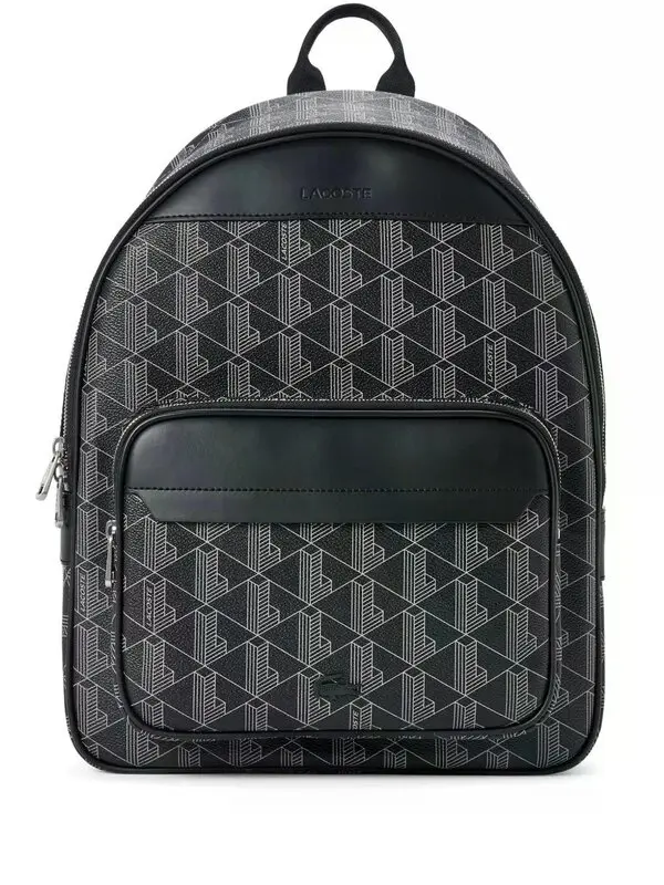 Lacoste Monogram-print Backpack