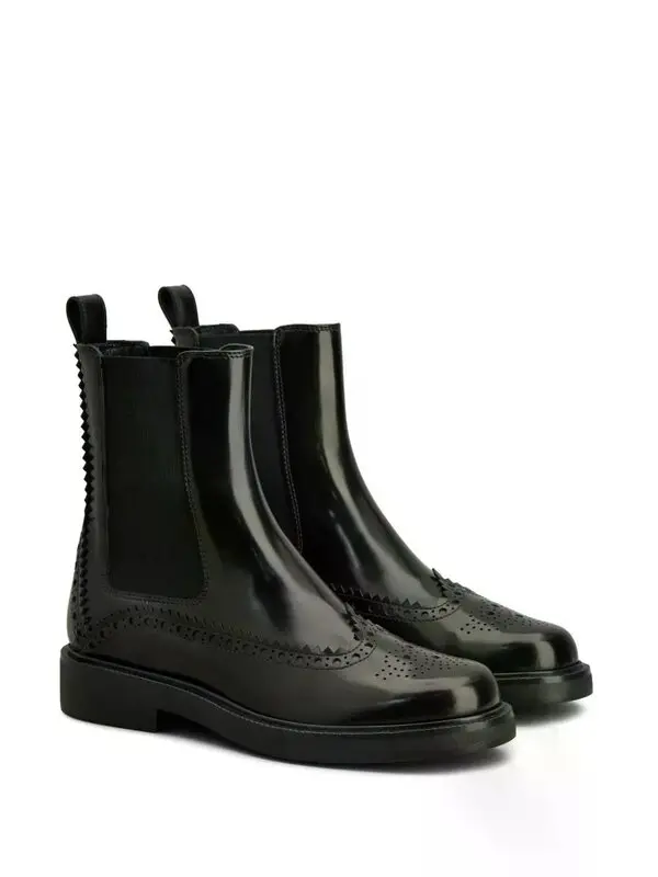 TOD'S Brogue-style Chelsea Boots