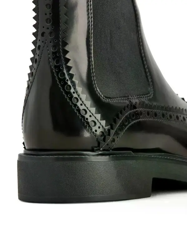 TOD'S Brogue-style Chelsea Boots