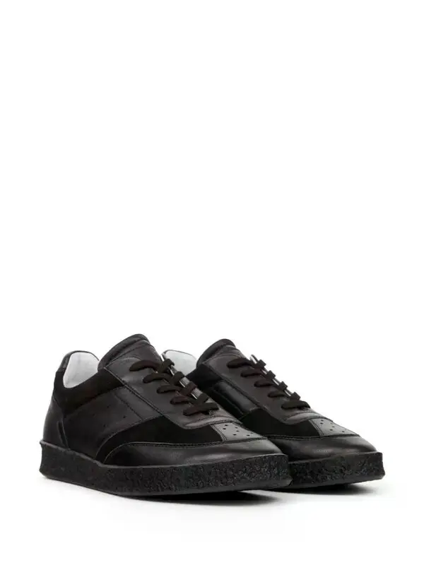 MAISON MARGIELA Stitch-logo Leather Sneakers