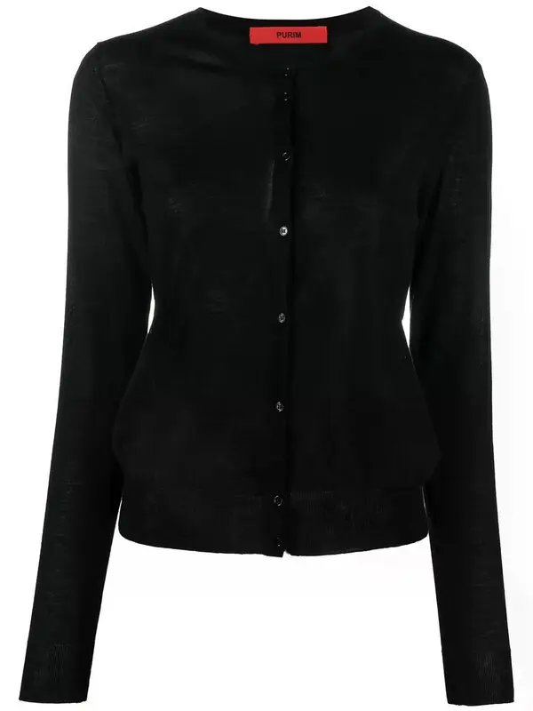 ROBERTO COLLINA Round Neck Cardigan