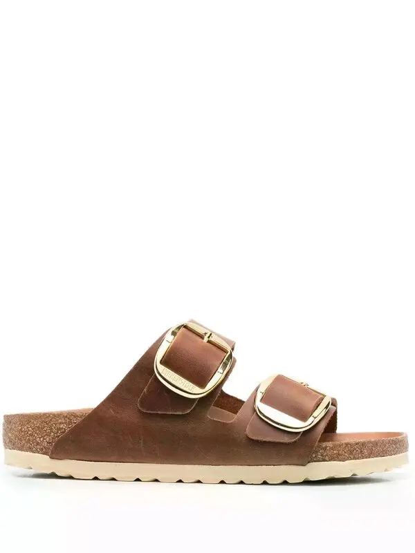 BIRKENSTOCK Arizona Big Buckle Sandals - Brown