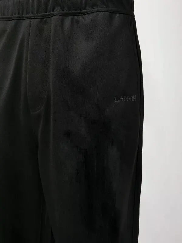 LANVIN Press-stud Track Pants - Black