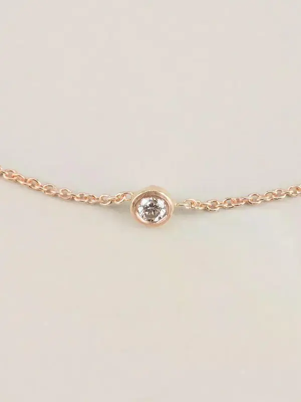 WOUTERS & HENDRIX 18ct Rose Gold Bracelet With White Diamond