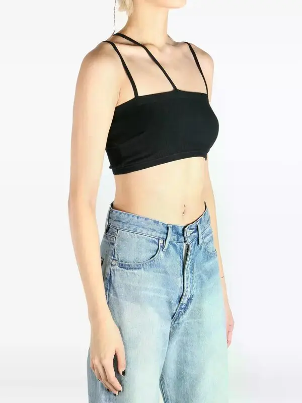 BASERANGE Square-neck Crop Top