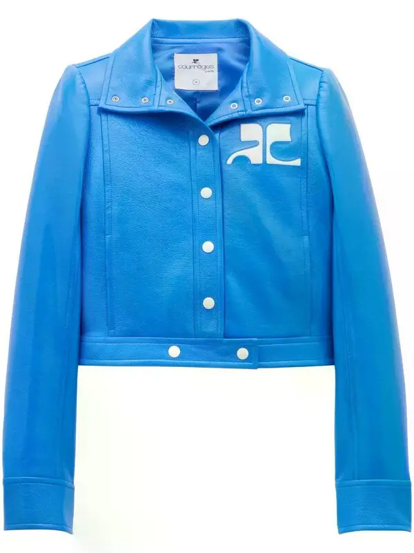 COURREGES Reedition Vinyl Jacket - Blue