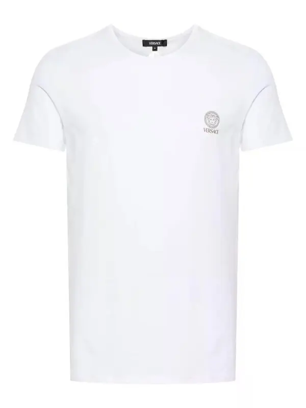 Versace Logo-print T-shirt - White