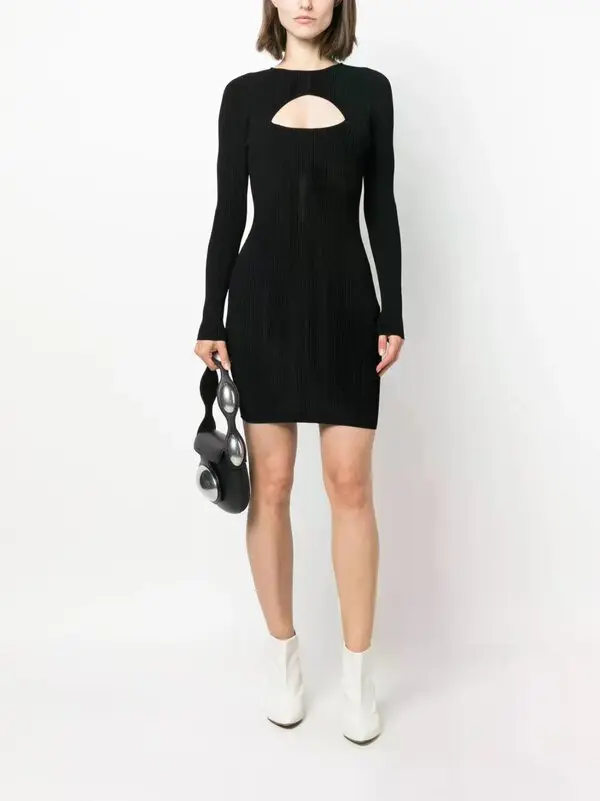 Dsquared2 Cut-out Detail Long-sleeve Minidress