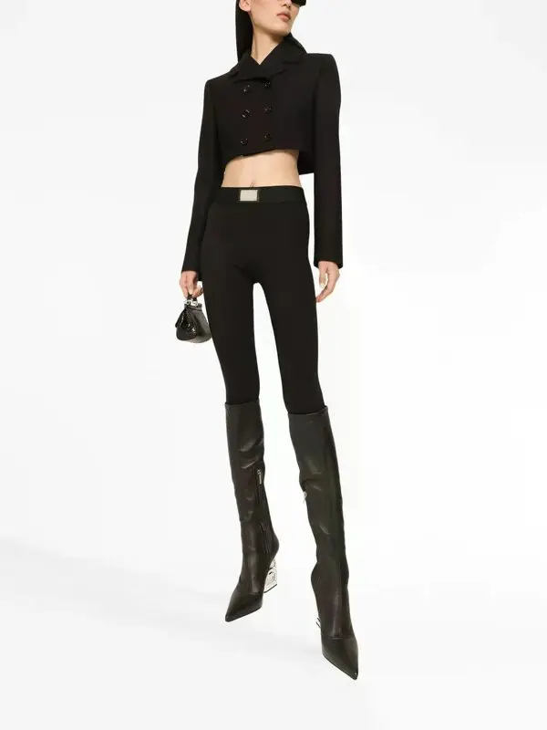 Dolce & Gabbana Double-breasted Cropped Blazer
