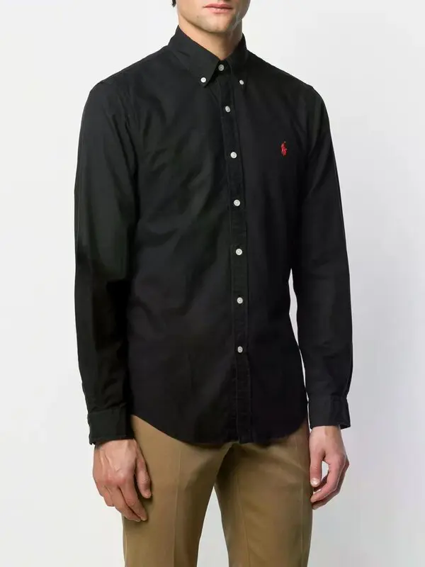 Polo Ralph Lauren Slim-fit Button Down Shirt - Black