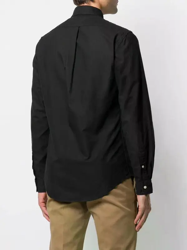 Polo Ralph Lauren Slim-fit Button Down Shirt - Black