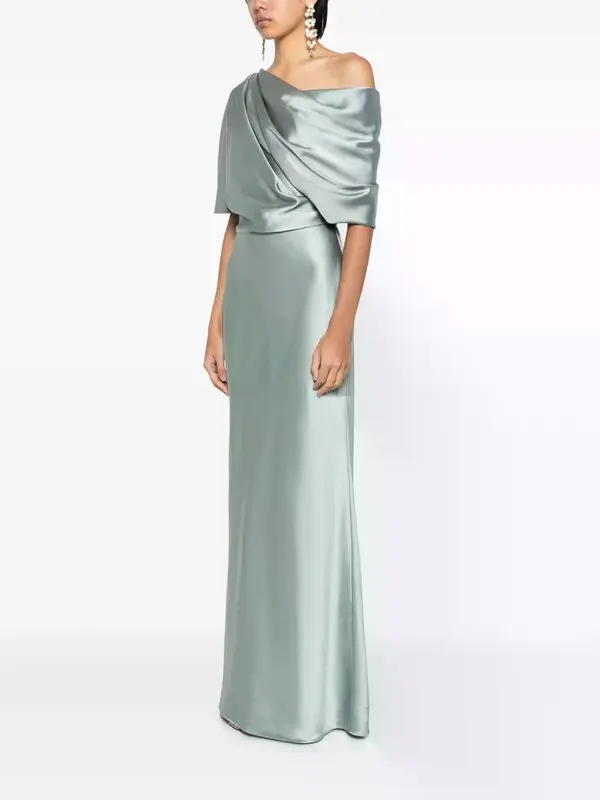Amsale The Slouch Dress - Green