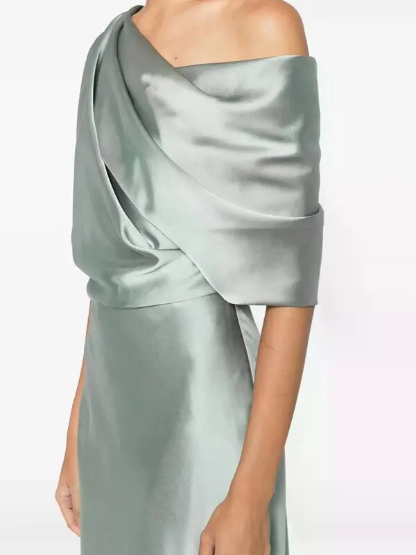 Amsale The Slouch Dress - Green