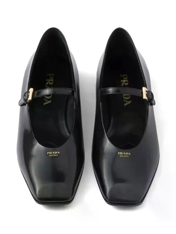 Prada Mary Jane Ballerina Shoes