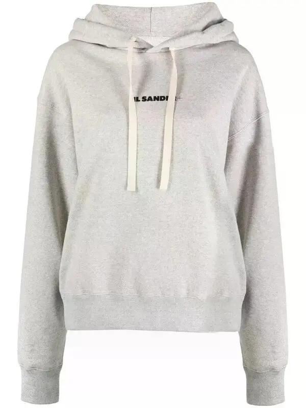 JIL SANDER Logo-print Drawstring Hoodie