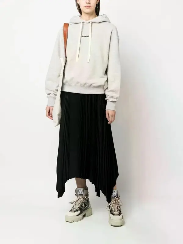 JIL SANDER Logo-print Drawstring Hoodie