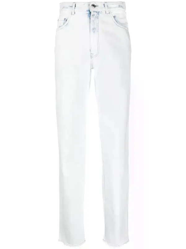 Gcds Embellished Straight Leg Jeans