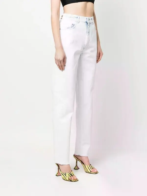 Gcds Embellished Straight Leg Jeans