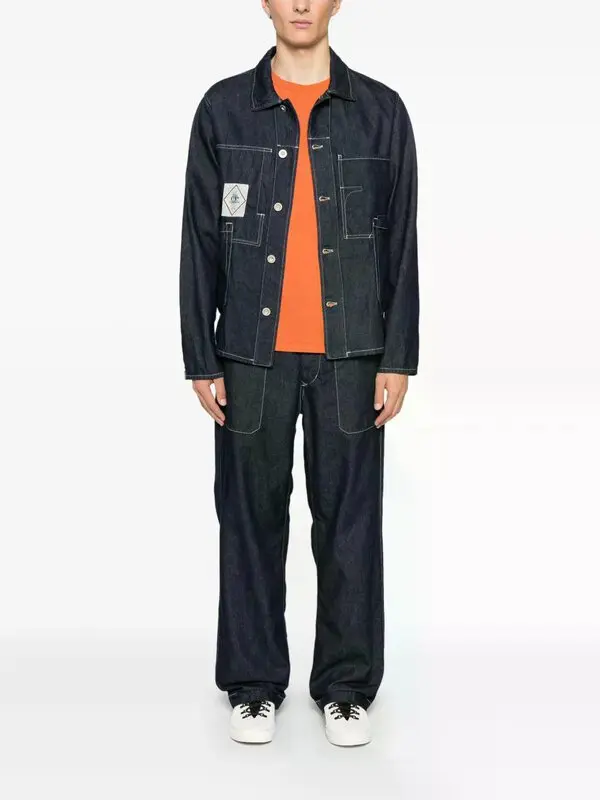 C.P. COMPANY Logo-patch Denim Jacket