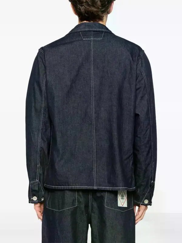 C.P. COMPANY Logo-patch Denim Jacket