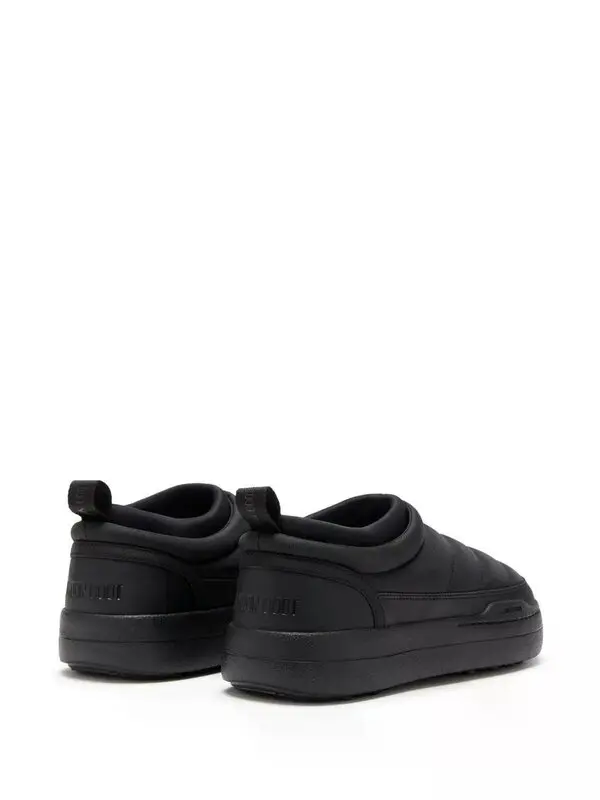 Moon Boot Park Logo-print Sneakers - Black