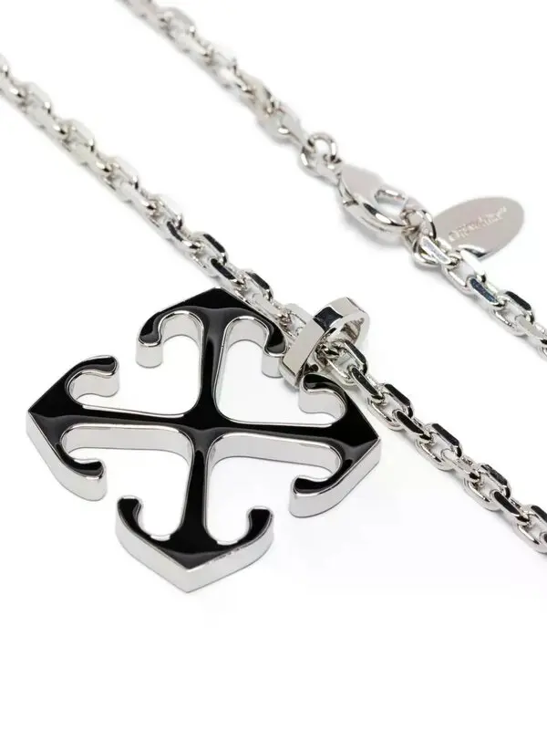 Off-White Arrows Enamel Necklace