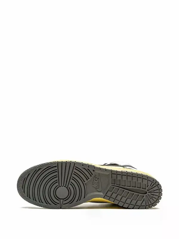 Nike Dunk High 1985 Sp "black Acid Wash" Sneakers - Neutrals