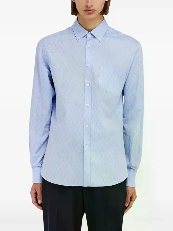 FERRAGAMO Jacquard Button-down Jacket