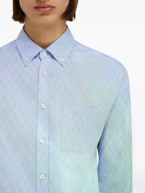 FERRAGAMO Jacquard Button-down Jacket