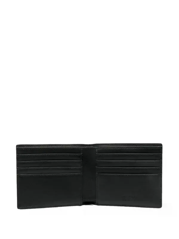 Kenzo Logo-patch Folded Leather Wallet