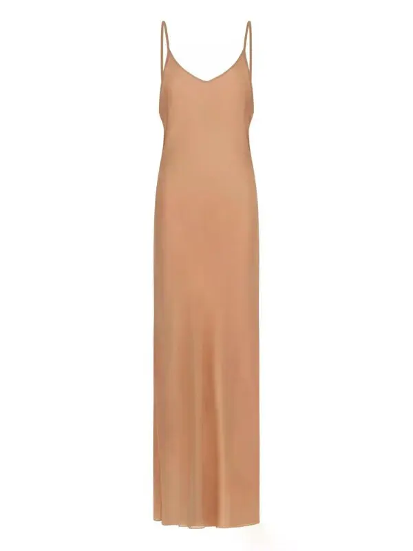 Roberto Cavalli Sleeveless Maxi Dress - Neutrals
