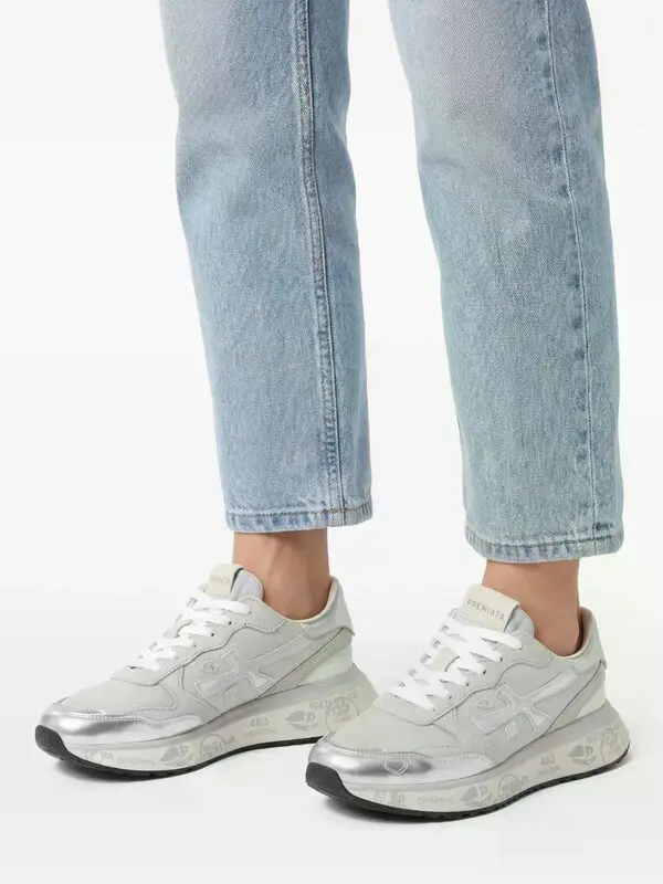 Premiata Lauryn Panelled Sneakers - Grey