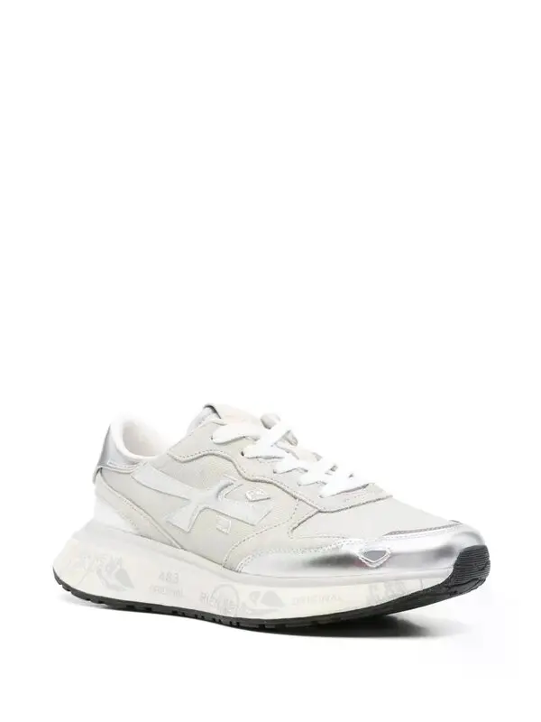 Premiata Lauryn Panelled Sneakers - Grey