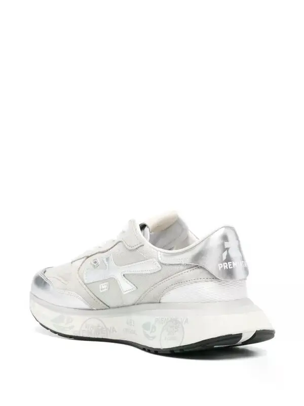 Premiata Lauryn Panelled Sneakers - Grey