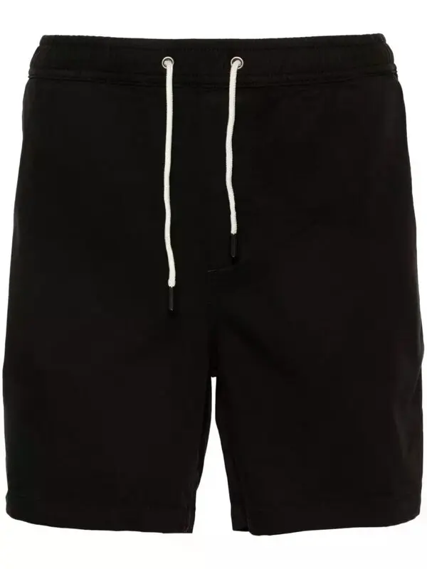 Nn07 Gregor Twill Shorts - Black