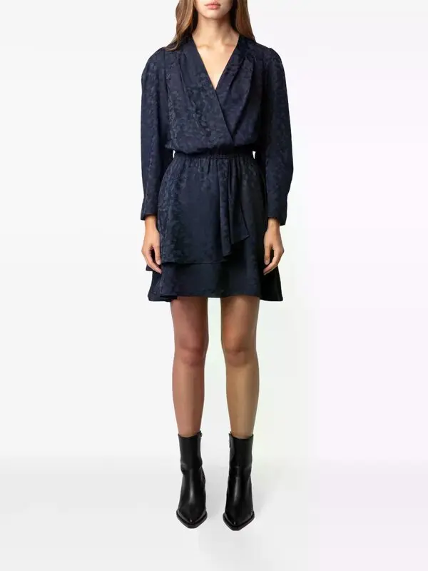 Zadig&Voltaire Rogers Jac Leo Mini Dress