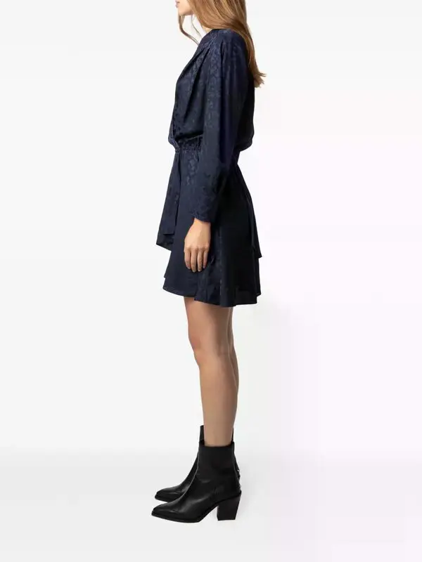 Zadig&Voltaire Rogers Jac Leo Mini Dress