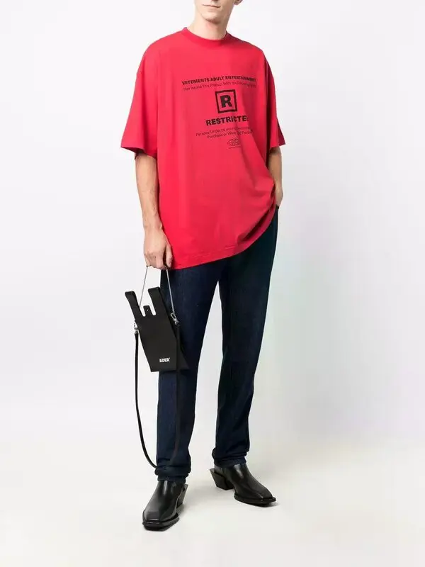 Raf Simons Bootcut Jeans With Logo Patch