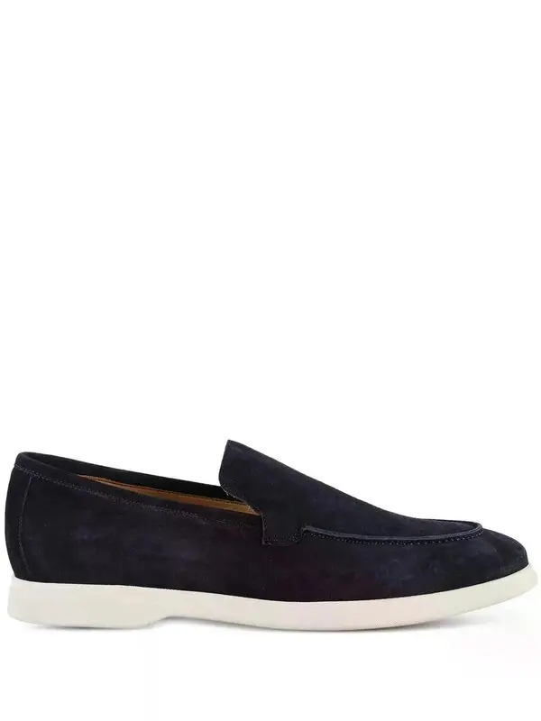Tagliatore Simon Suede Loafers - Blue
