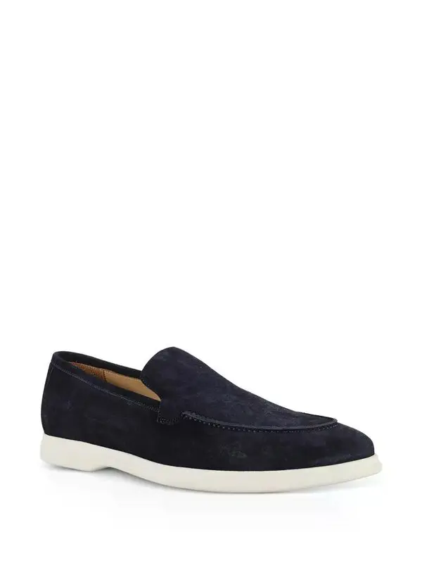 Tagliatore Simon Suede Loafers - Blue