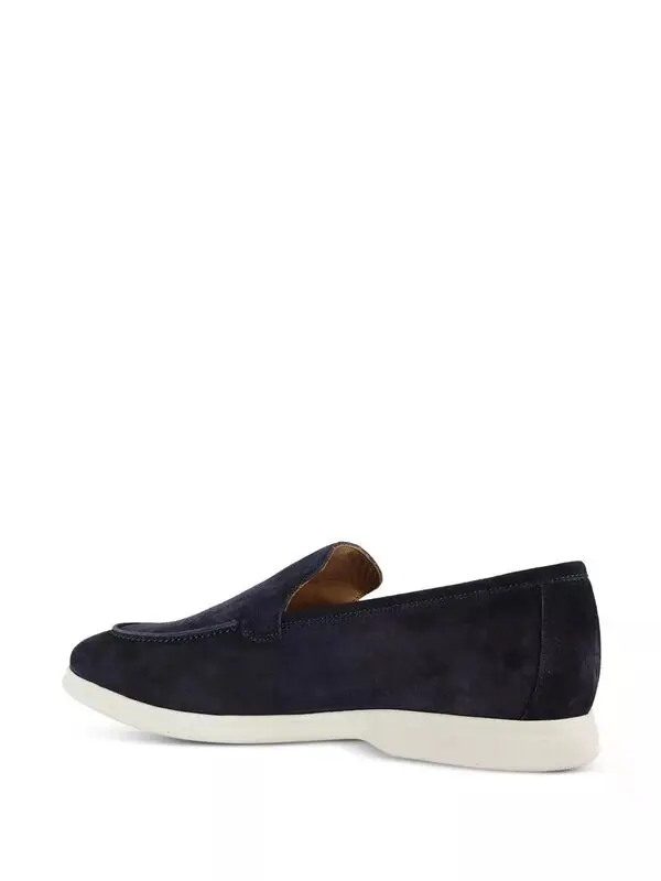 Tagliatore Simon Suede Loafers - Blue