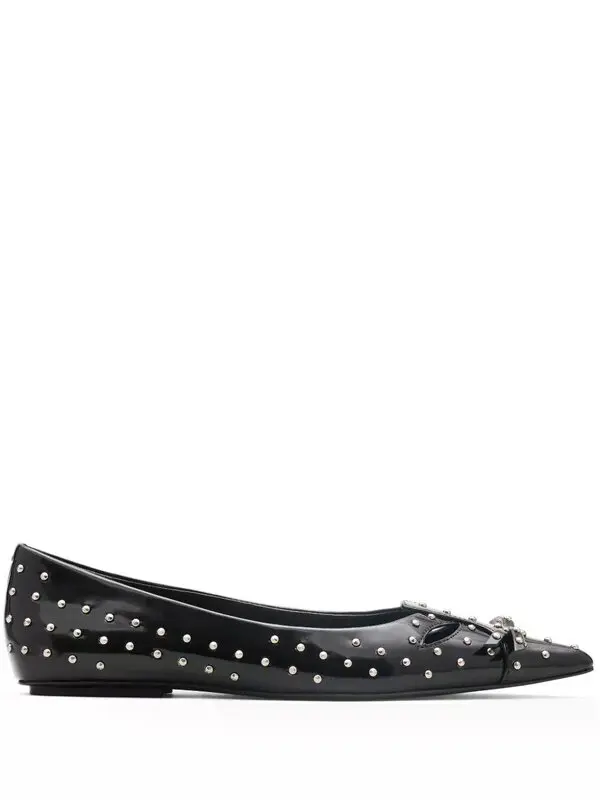 Marc Jacobs The Glam Studs Kat' Ballerina Flats