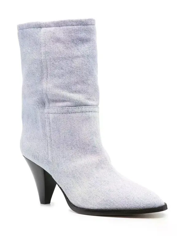 Isabel Marant Étoile 75mm Rouxa Suede Boots